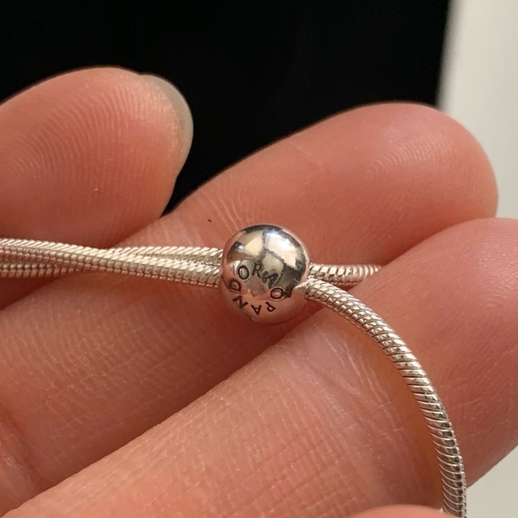 Pandora | Jewelry | Pandora Sliding Snake Chain Moments Bracelet W New ...